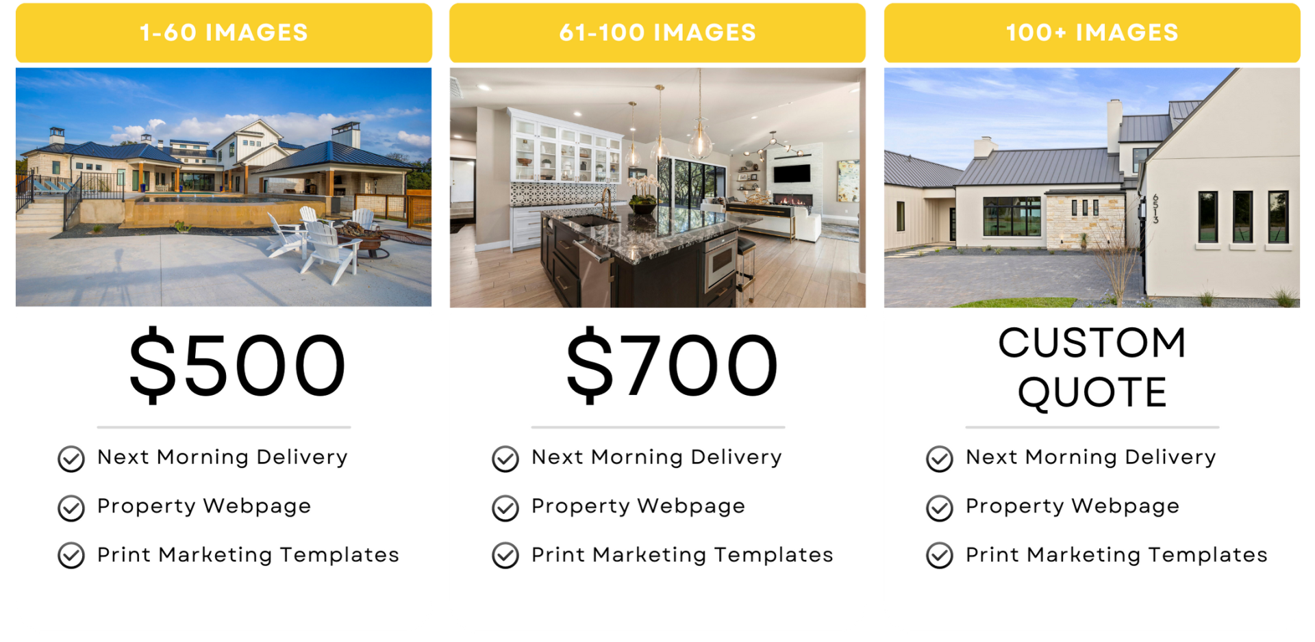 Luxury Real Estate Photography Pricing Boko Media